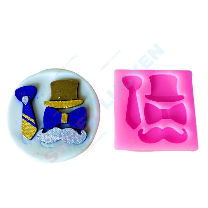 MOLDE DE SILICONA TEMATICA PAPA – Sweet Lucyen