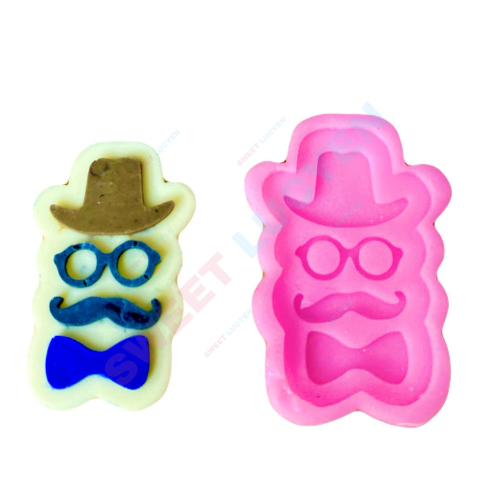 MOLDE DE SILICONA TEMATICA PAPA – Sweet Lucyen
